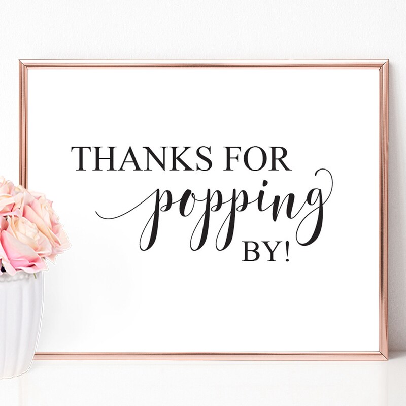 Thanks for Popping By - Etsy