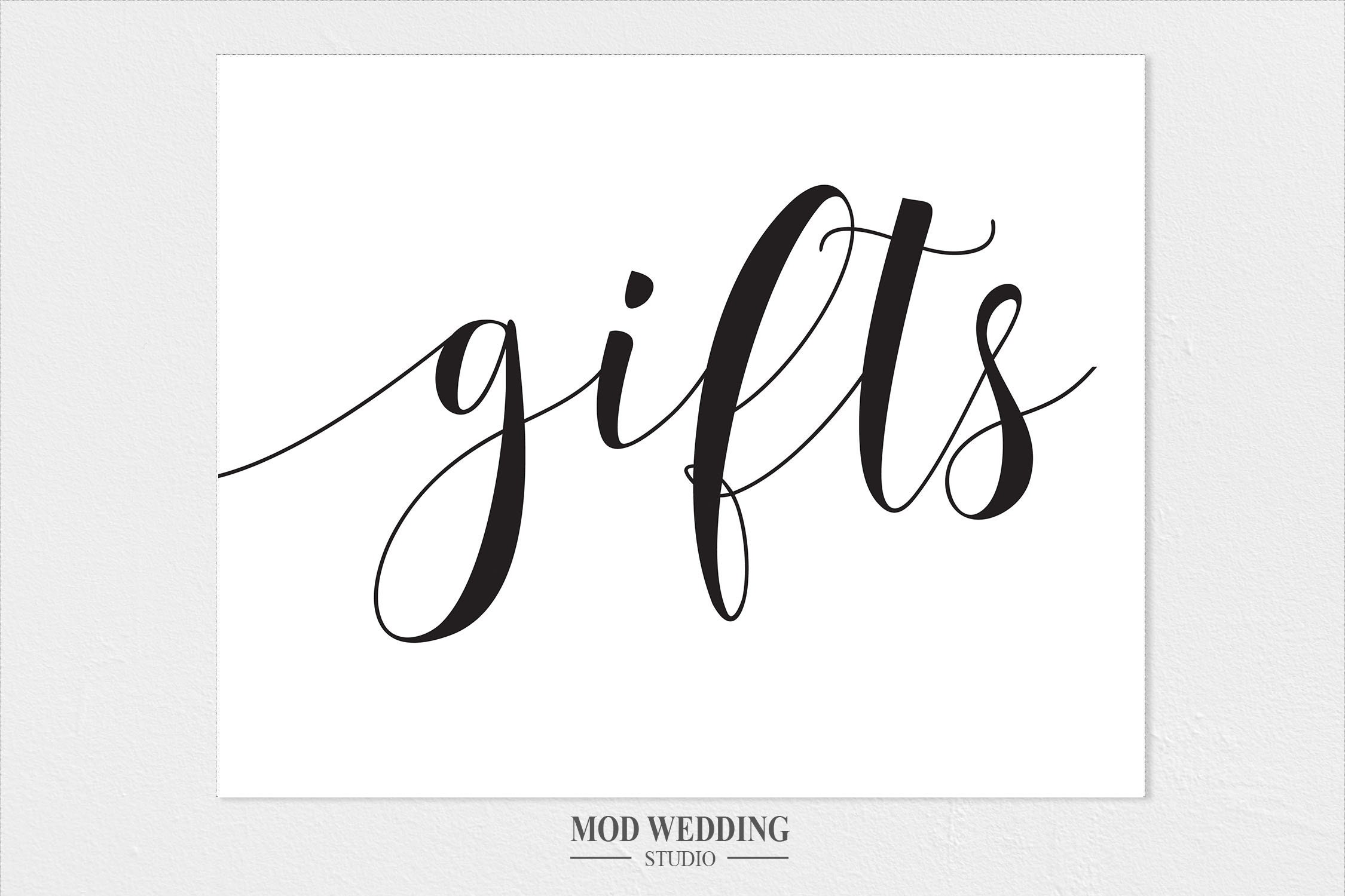 Gift Table Sign Wedding Sign Cards and Gifts Sign Cards - Etsy