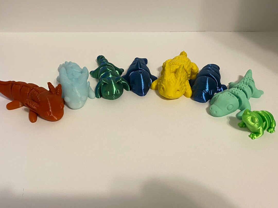 3D Printed Animal Set - Etsy