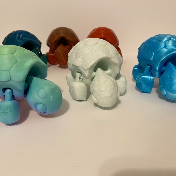 3d Printed Turtles - Etsy