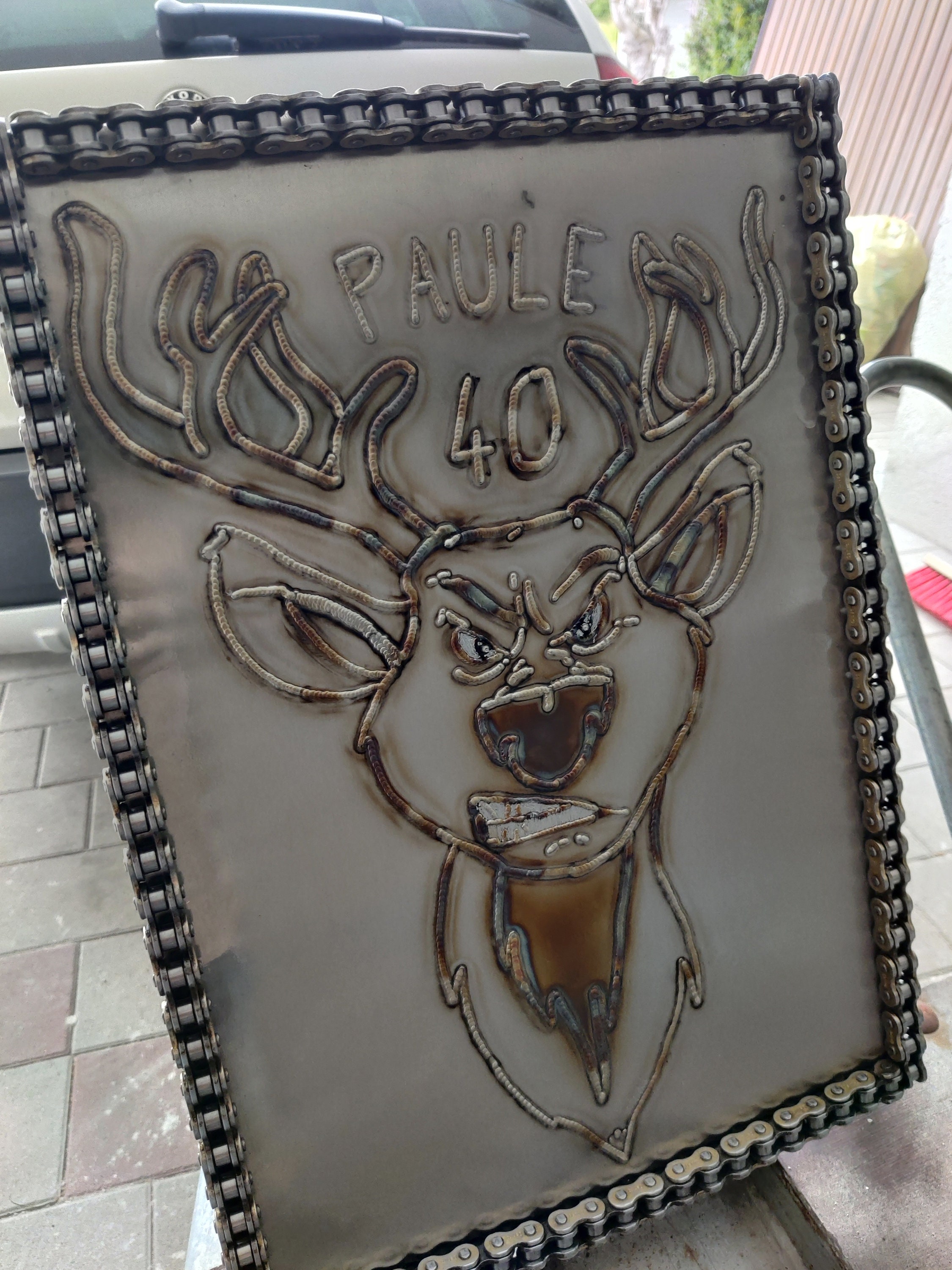 Custom Weld Art Wall Hanging Metal Art Unique Gift Wall Art Metal ...