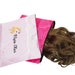 20 Custom Zipped Satin Hair Pouches,hair Storage Pouch, Hair Collection ...