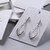 Embossing Earring Display Cards With Logo,1000 Pcs Custom Jewelry Cards ...