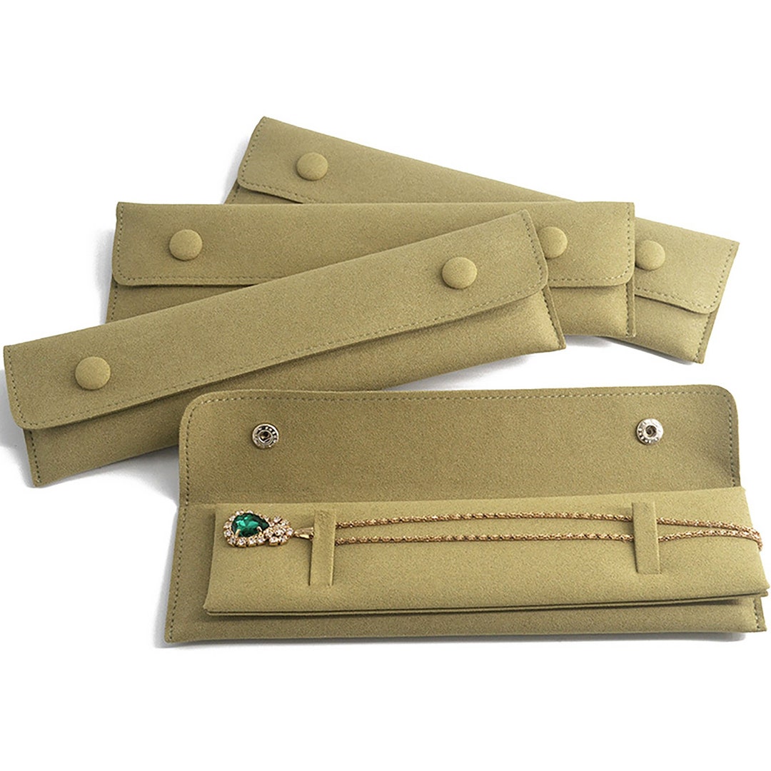 Microfiber Necklace Pouches, Pendant Packaging Bags, Necklace Gift Bags ...