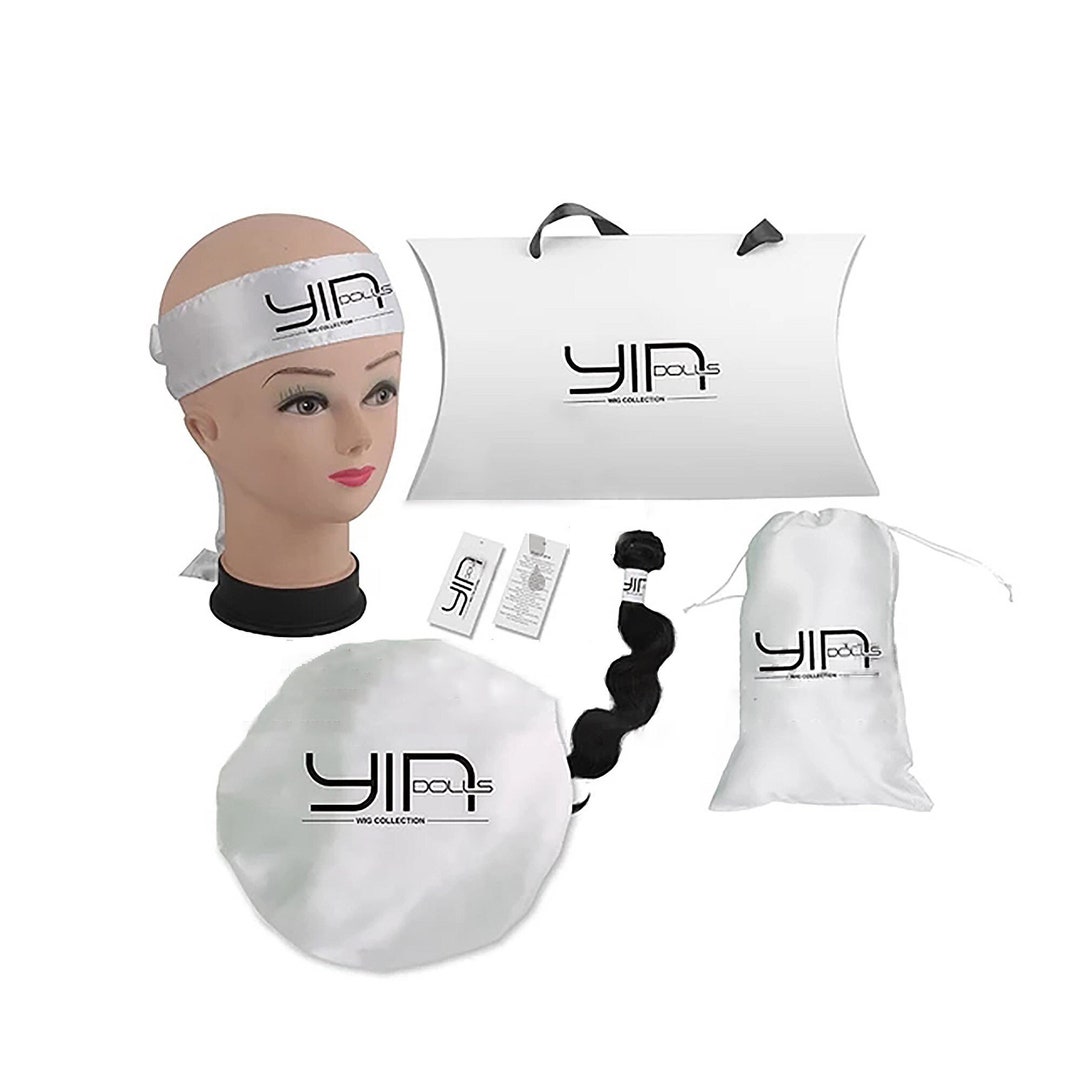 Custom Hair Bags, Hair Bonnet, Wig Edge Wrap, Wig Labels, Wig Tags ...