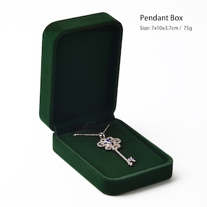 Emerald Green Jewelry Gift Box, Jewelry Packaging Box,earring Box ...