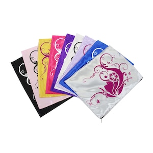 20 Custom Zipped Satin Hair Pouches,hair Storage Pouch, Hair Collection ...