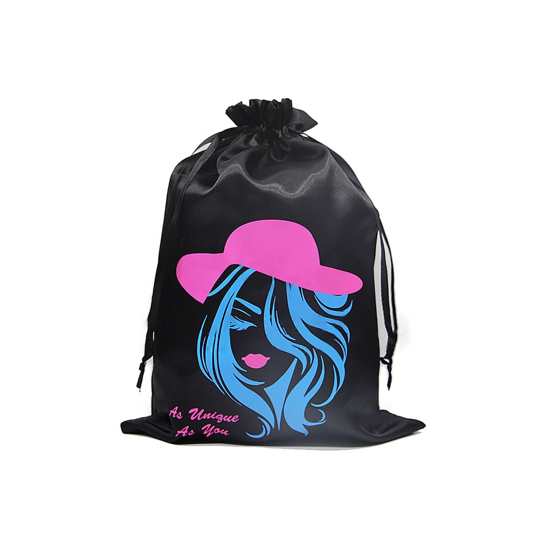 Hair Bags for Bundles Custom With Logo,hair Bags for Wig, Satin ...