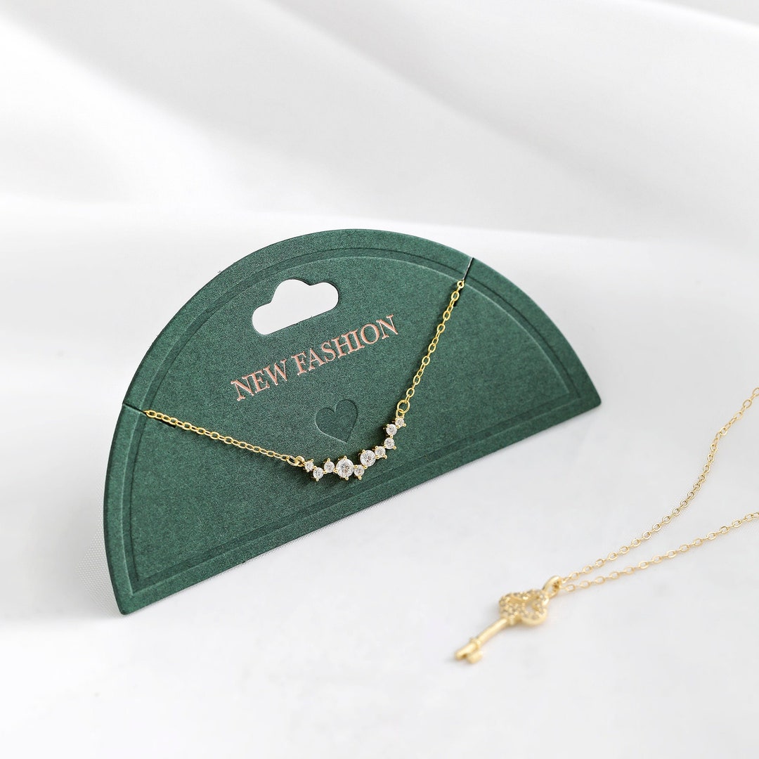 Custom Bracelet Display Cards, Arch Necklace Cards, Jewelry Display ...