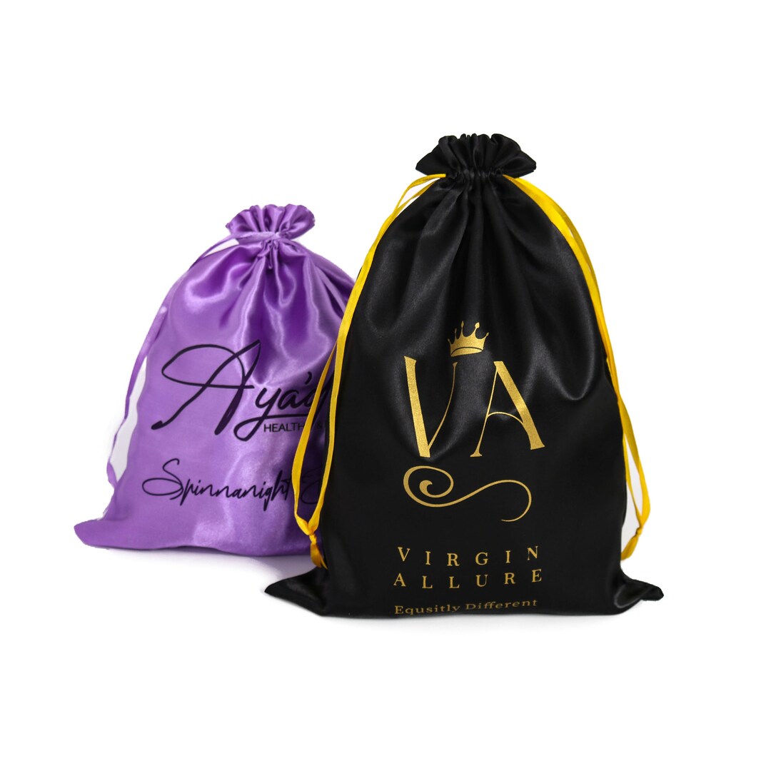 Custom Hair Bundle Bags, Wigs Bags, 25x35cm Hair Bags, Hair Packaging ...