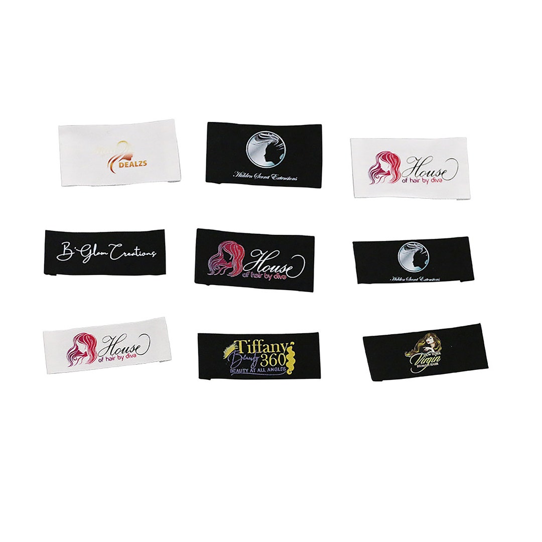 20 Pcs Hair Sewing Labels, Wig Tags for Wig Cap, Clothing Labels ...
