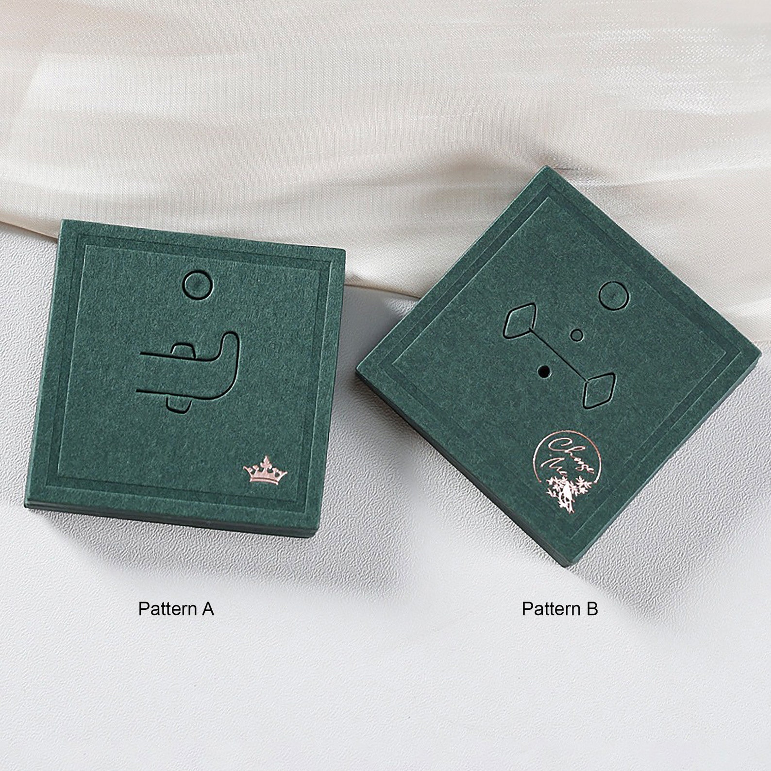 Custom Ring Holder Cards 500 Pcs, Jewelry Packaging Cards Ring Holders ...