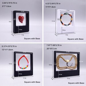 Polygon Suspended Jewelry Display Case Floating Display Box - Etsy