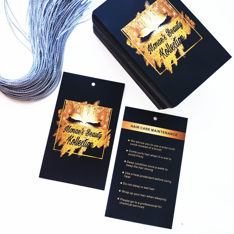 Custom Hair Bundle Wrapsbundle Tags Bundle Labels Hair | Etsy