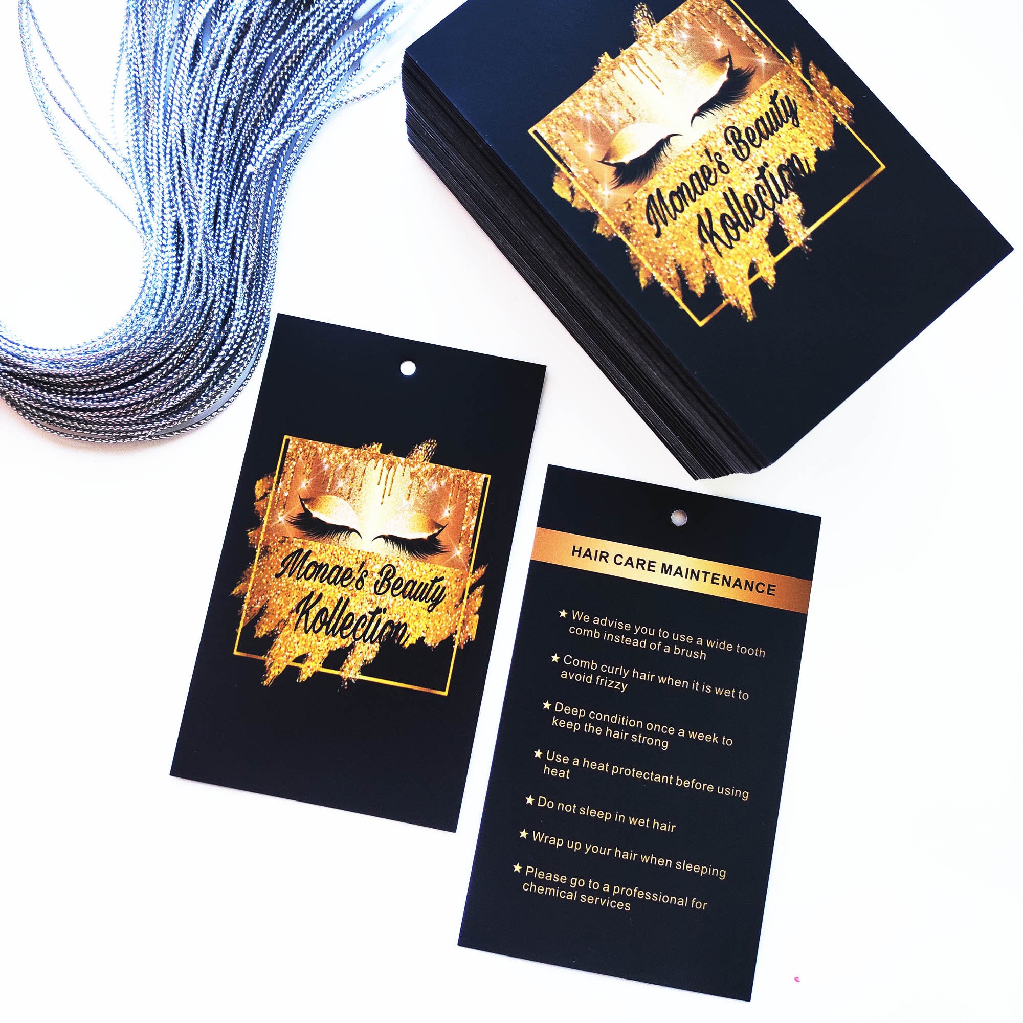 Custom Hair Bundle Wrapsbundle Tags Bundle Labels Hair - Etsy