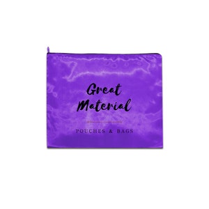 20 Custom Zipped Satin Hair Pouches,hair Storage Pouch, Hair Collection ...