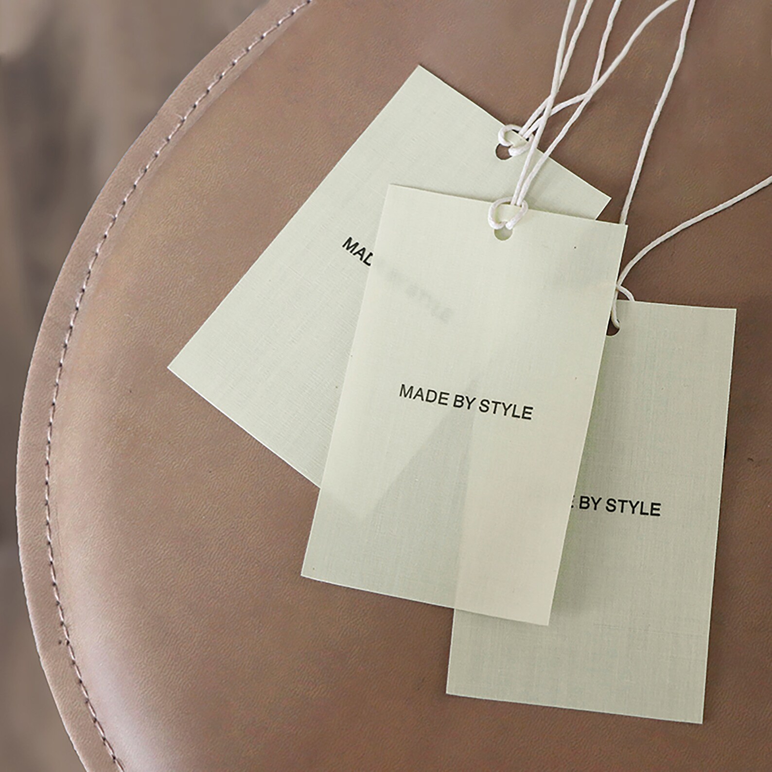 Custom Clothing Hang Tag With String Printed Cotton Hang | Etsy