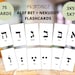 Alef Bet Flash Cards Printable, Hebrew Alphabet, Jewish Cards, Aleph ...