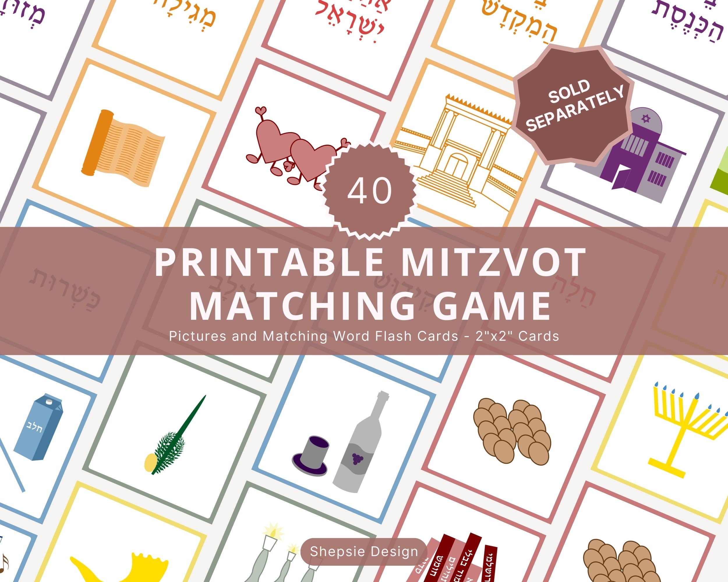 Printable Shema Prayer, Modeh Ani, Hamalach Hagoel, Hebrew Letters ...