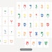 Alef Bet Flash Cards Printable, Hebrew Alphabet, Jewish Cards, Aleph ...