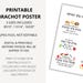 Printable Brachot Poster for Kids, Bracha Chart, Jewish Food Blessings ...