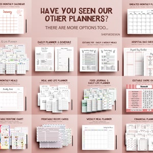 Editable Visual Schedule for Girls, Weekly Schedule for Toddler ...