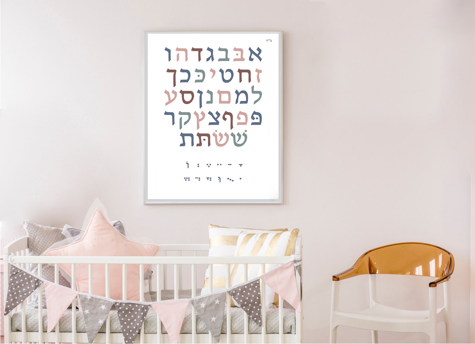 Aleph Bet Chart, Hebrew Alphabet Poster, Alef Bet Poster PRINTABLE ...