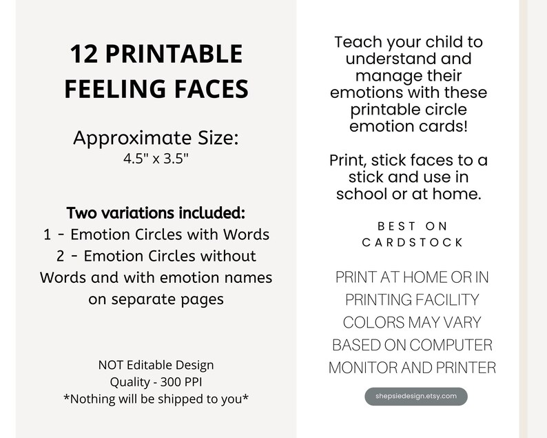 Emotion Cards, Feeling Faces, Calming Corner, Calming Technique ...