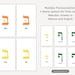 Alef Bet Flash Cards Printable, Hebrew Alphabet, Jewish Cards, Aleph ...