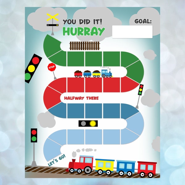 Reward Chart Train - Etsy Australia