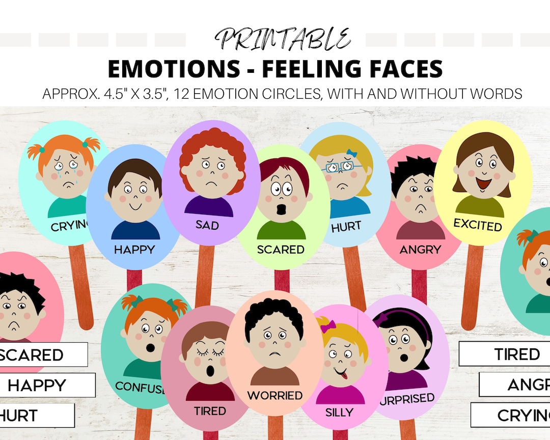 Emotion Cards, Feeling Faces, Calming Corner, Calming Technique ...