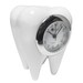 White Mini Dental Tooth Desk Clock - Custom Doctor Gift Personalized ...