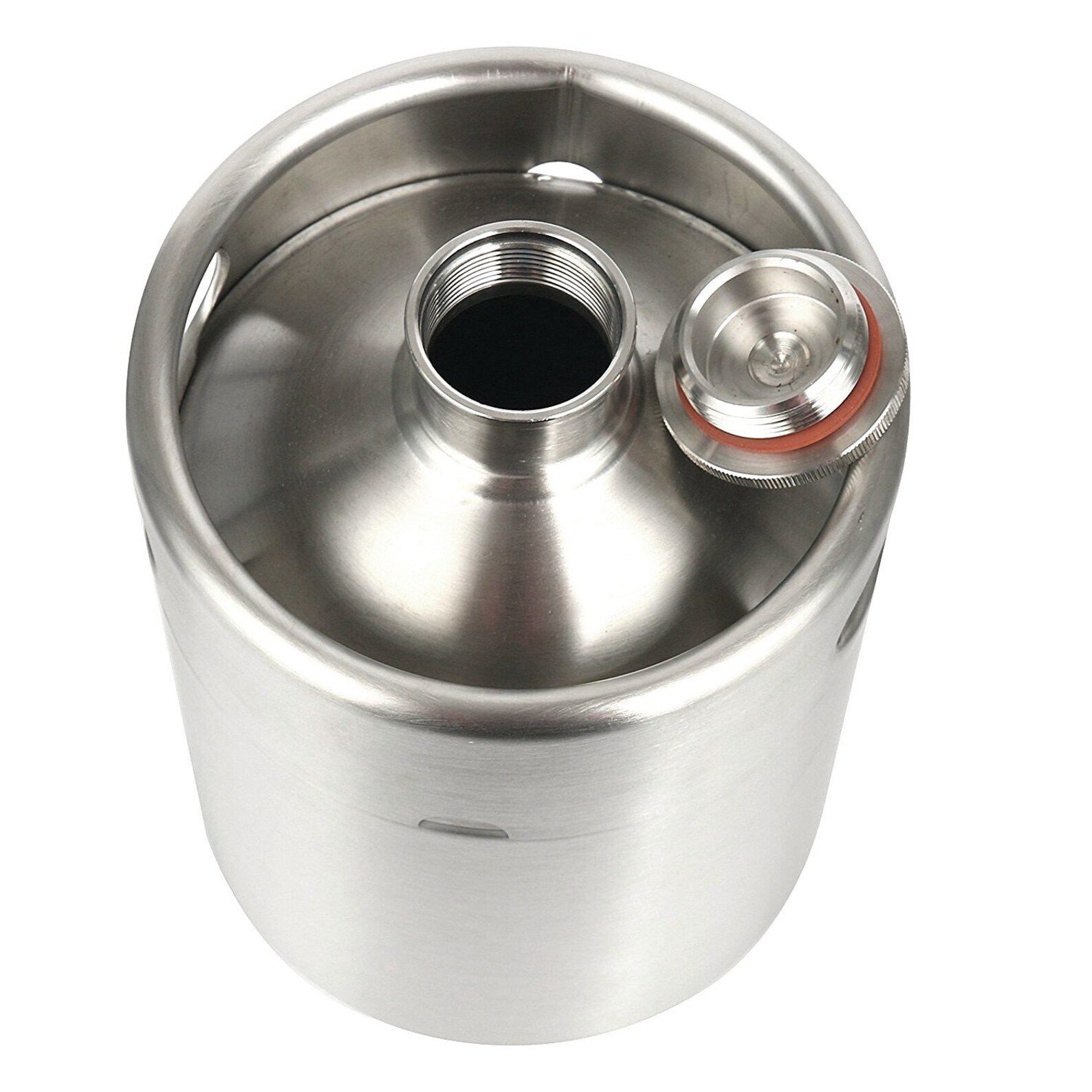 64oz Stainless Steel Mini Party Growler Beer Keg - Personalized Barware ...