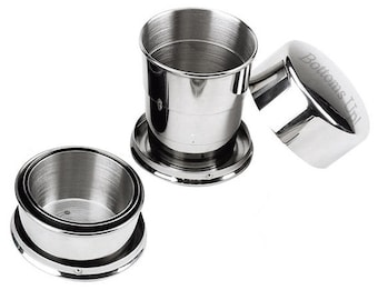 Collapsible Shot Glass Engraved - Etsy