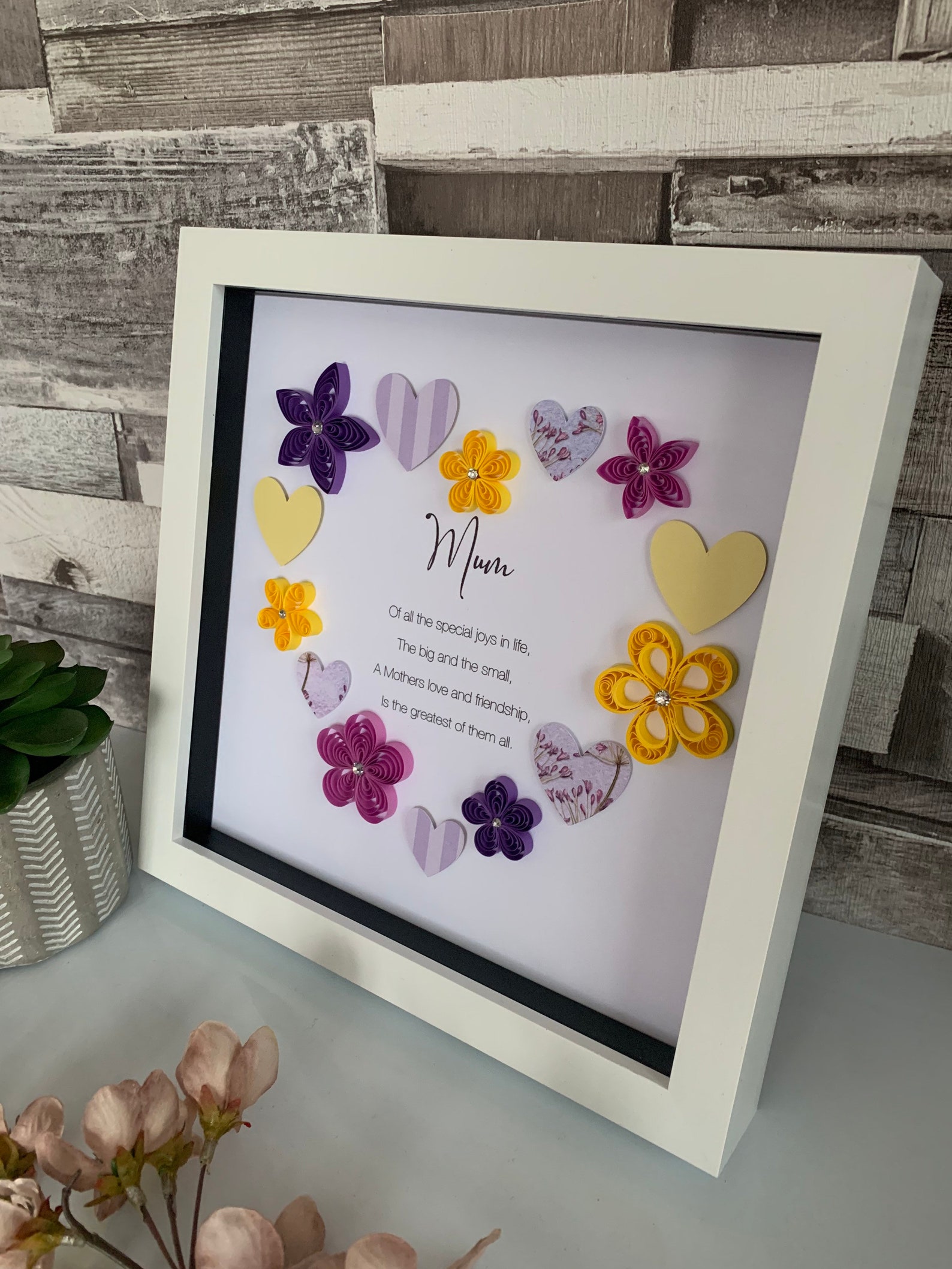 Best Mum Frame Gift For Mum Birthday Gift For Mum | Etsy