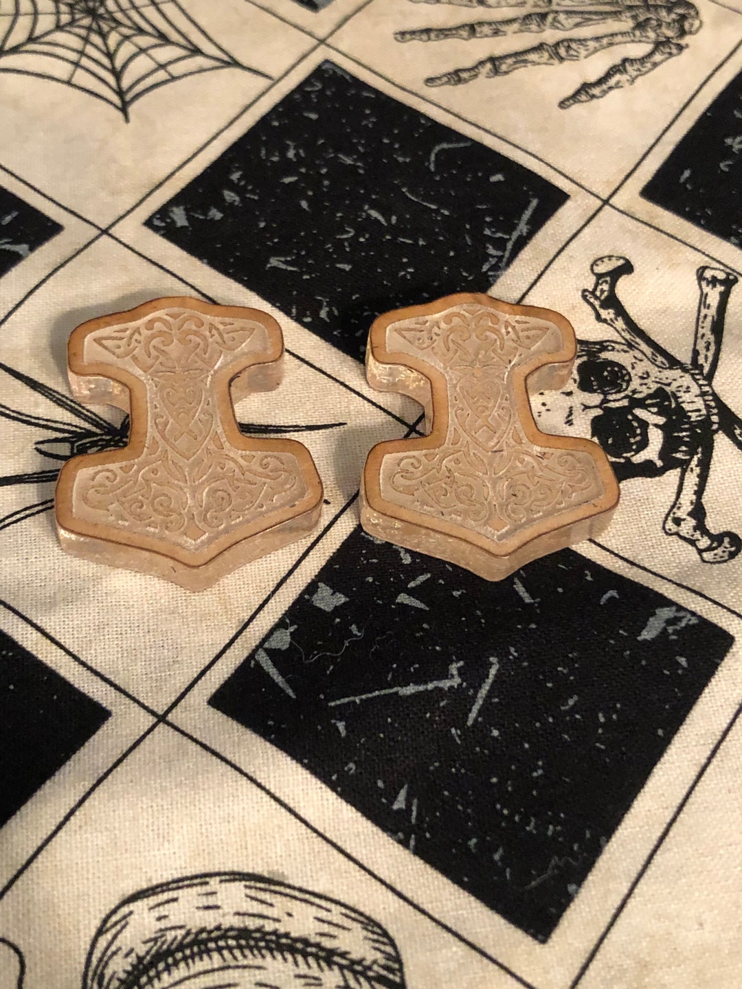 Thor’s Hammer Earring Set Silicone Mold - Etsy
