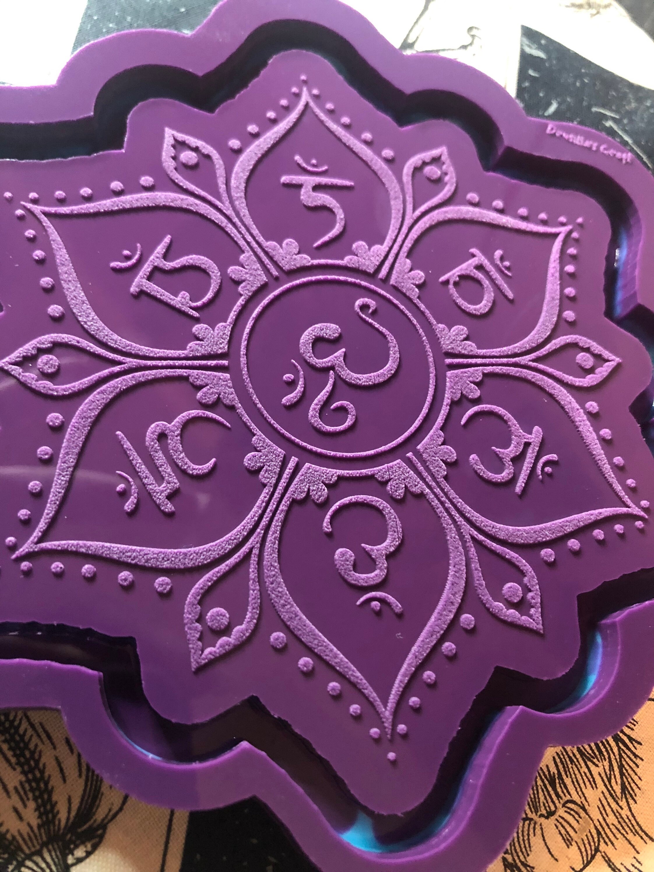 Chakras Trinket Tray Silicone Mold | Etsy