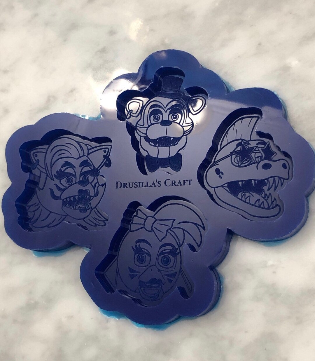 Animatronic Pizza Plex Gang Silicone Mold - Etsy