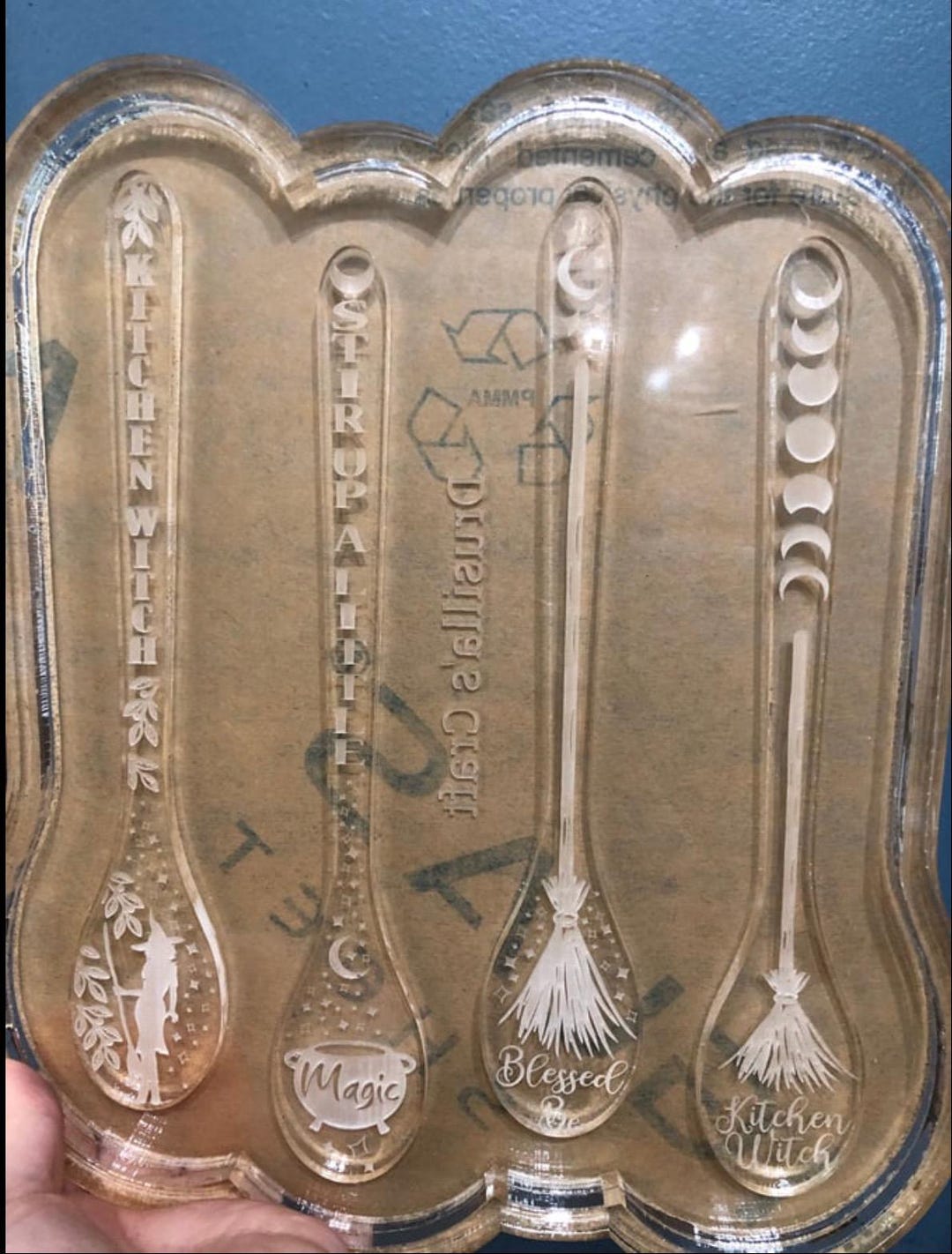 Kitchen Witch Spoons Silicone Mold - Etsy