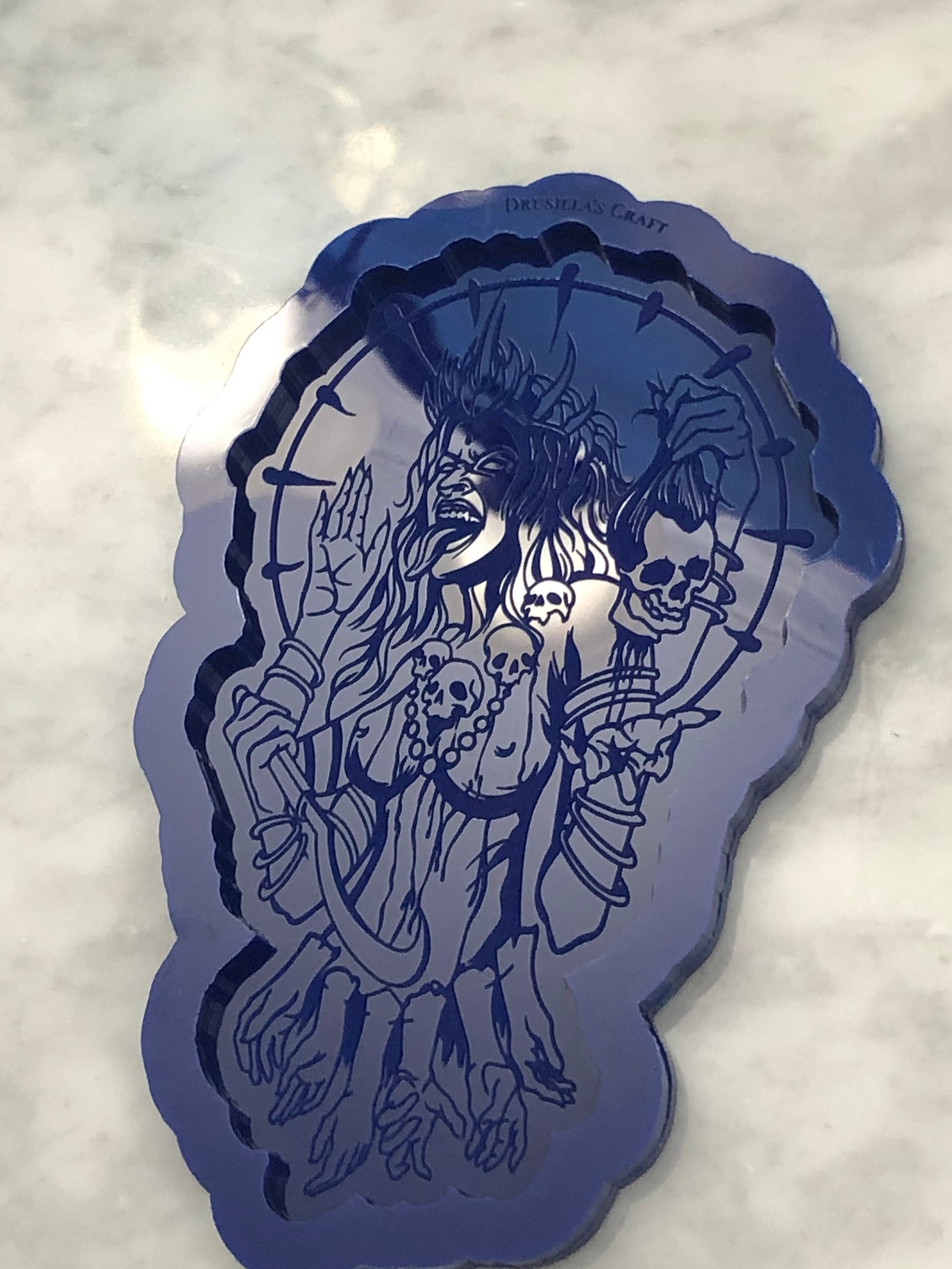Kali Hindu Goddess of Death Silicone Mold - Etsy