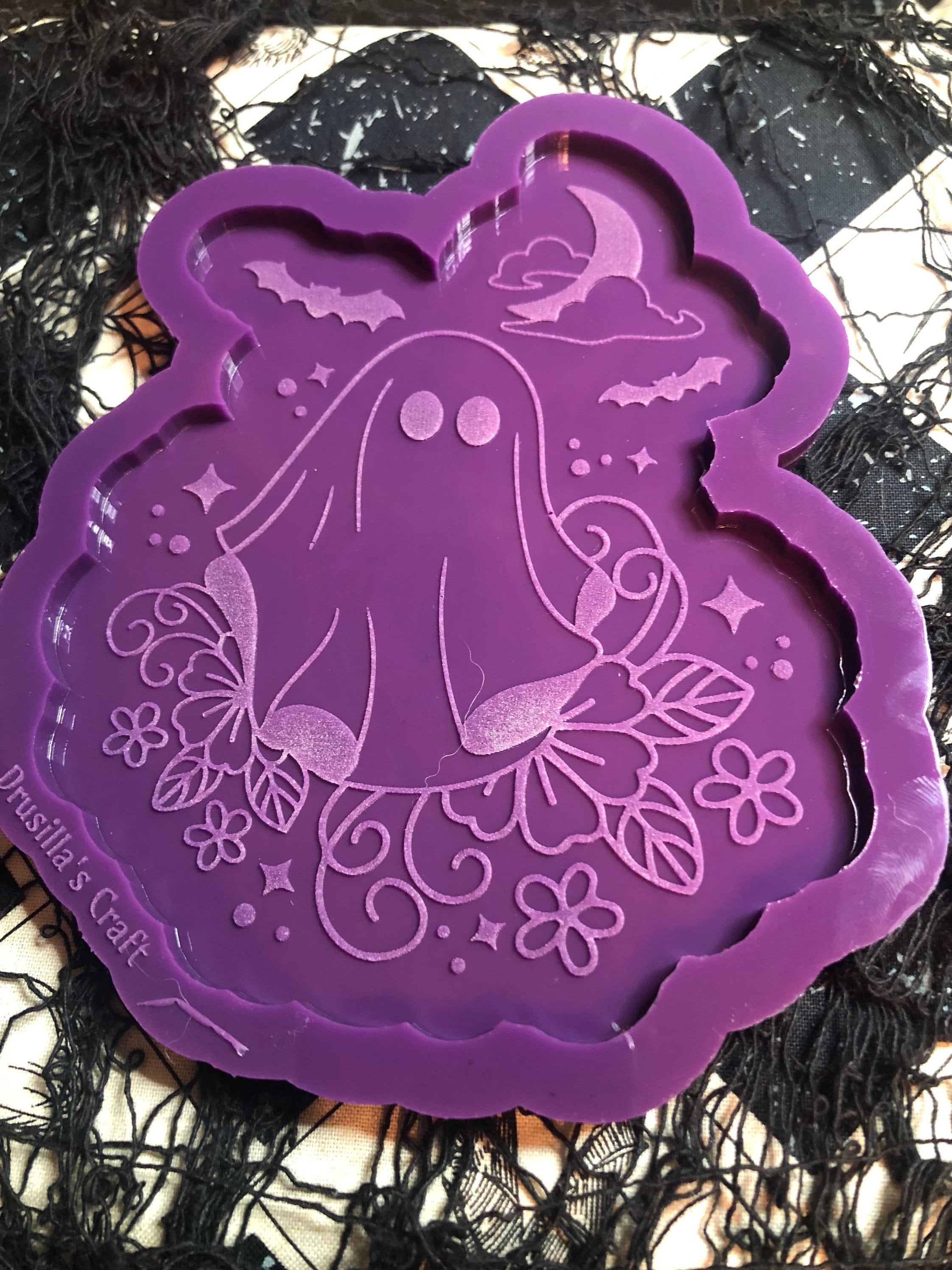 Flower Ghost Silicone Mold - Etsy