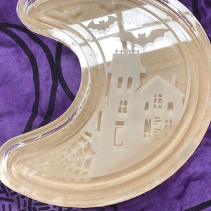 Spooky Crescent Moon Silicone Molds - Etsy