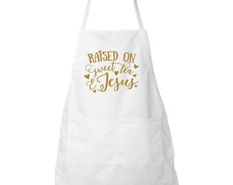 Christian aprons | Etsy