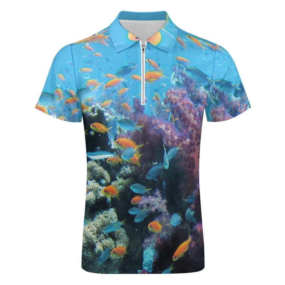 Coral Reef Polo Shirt - Etsy