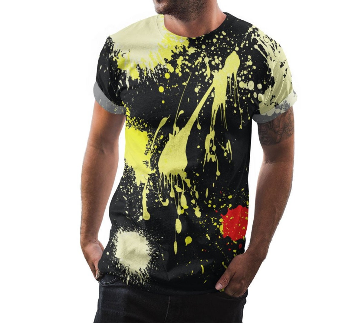 Paint Drip Shirt AOP 3D Tee Shirts - Etsy