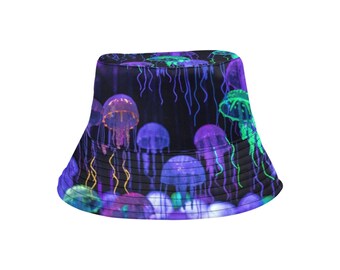 Jellyfish Bucket Hat - Etsy