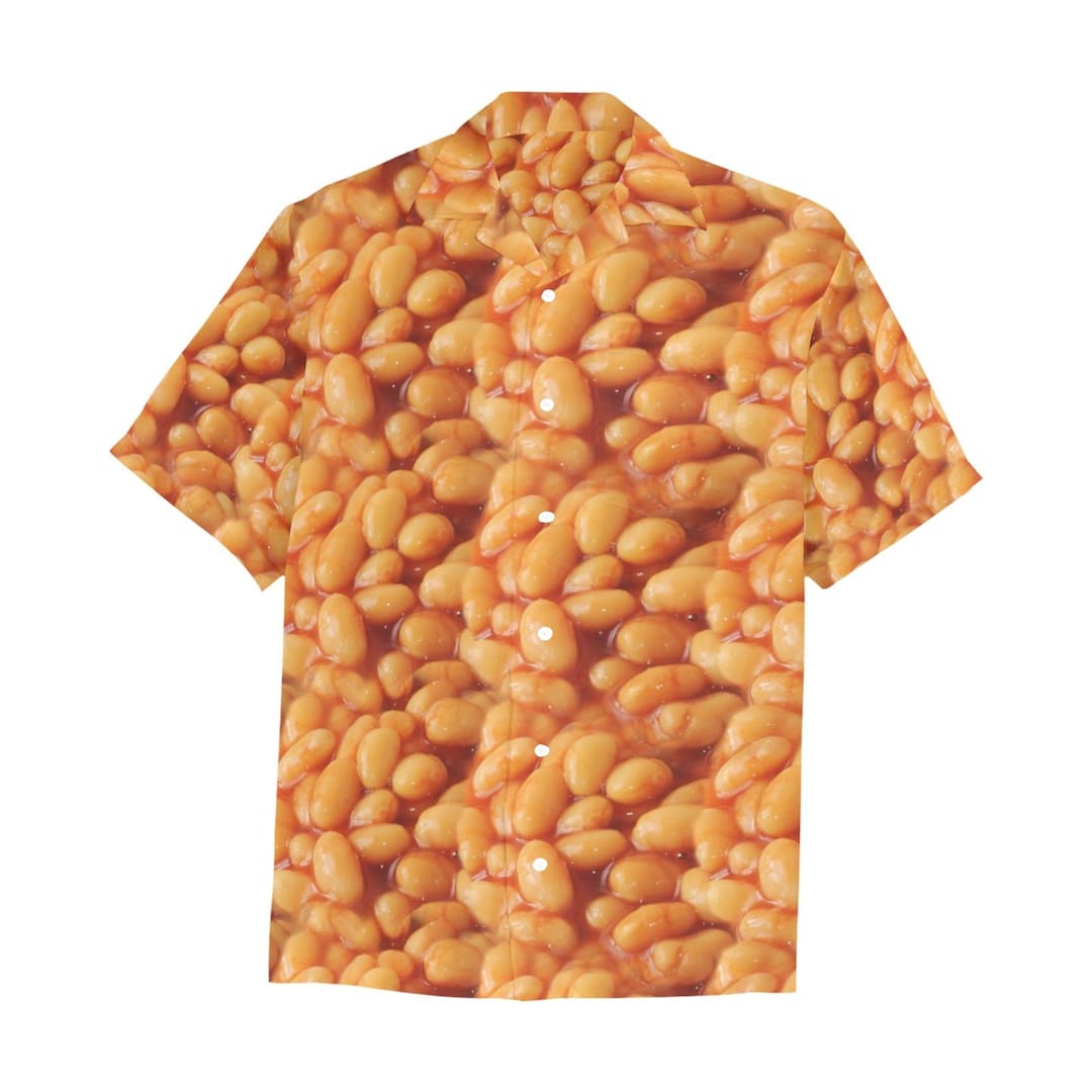 Baked Beans Hawaiian Shirt AOP 3D Tee Shirts - Etsy