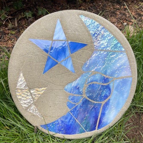 Moon Phase Stepping Stone Set of 6 - Etsy