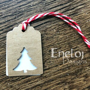 Christmas Gift Tags / Handmade Kraft Gift Tags With String / Kraft ...