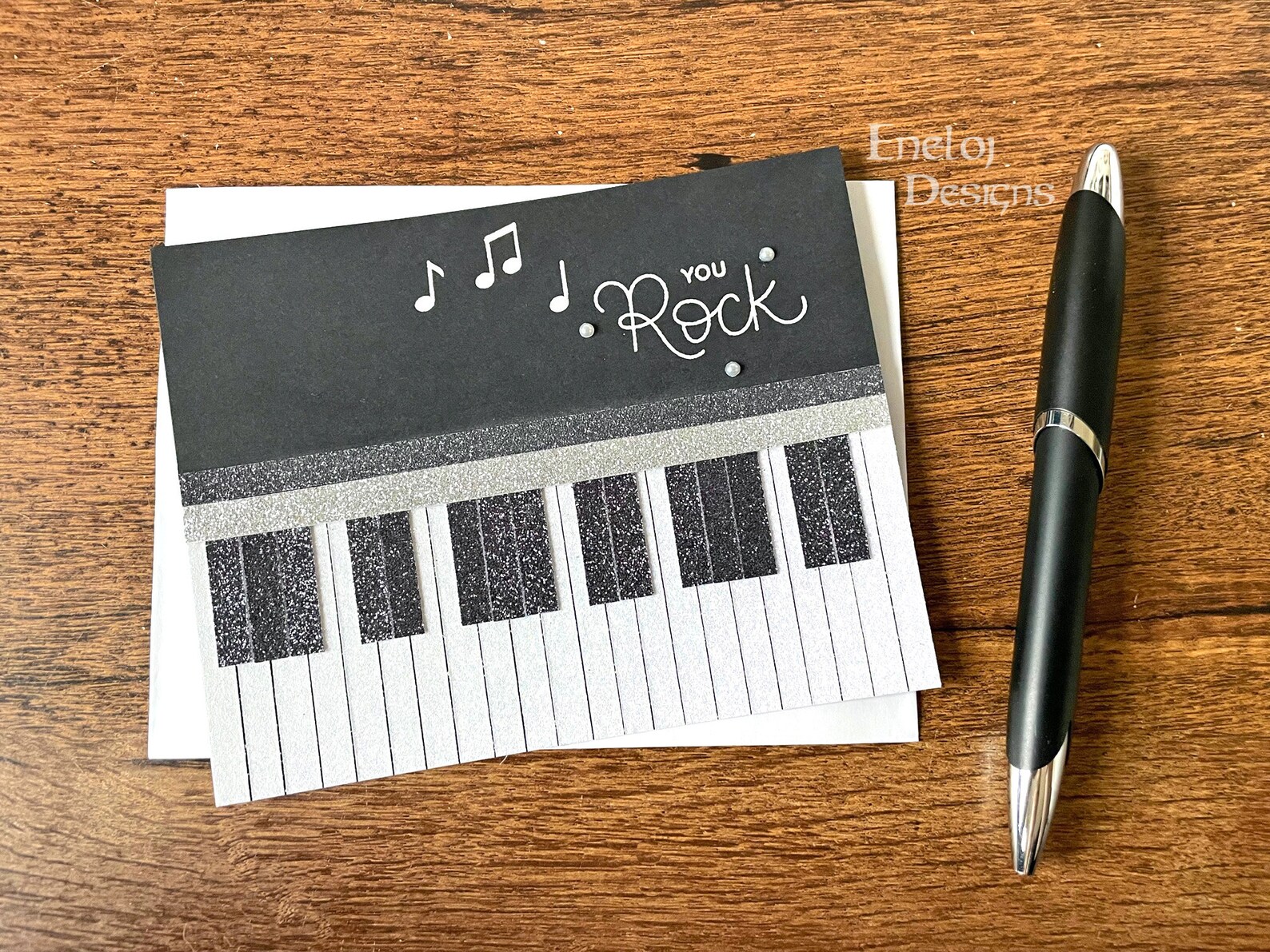 Music Note Card / Handmade Musical Notes / Concert Party - Etsy